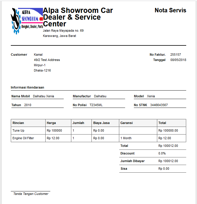 Aplikasi Bengkel , Dealer dan Showroom Mobil Menggunakan PHP - Rumah IT