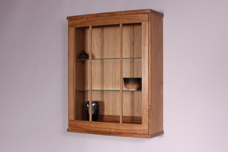 Nicholas Nelson: Cherry Display Cabinet