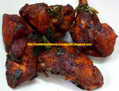 My Kitchen Flavors - Bon Appetit!: Tasty Chicken 65 - (a Variation)