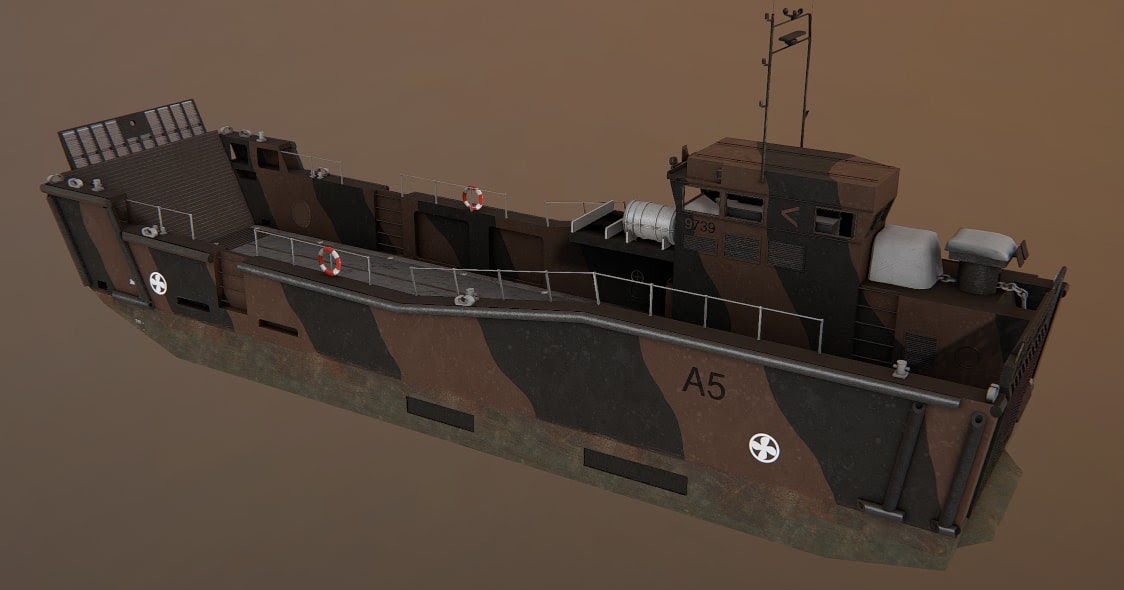 揚陸艇の Arma 3 用 Mk10 LCU MOD で見た目の作り直しに | 弱者の日記^^ - Arma 3 MODとアドオン紹介