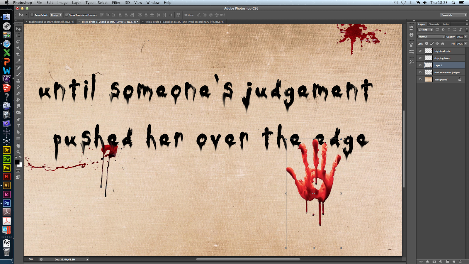 NatDanRebClo : Typography Manipulation - Title, tagline and trailer ...