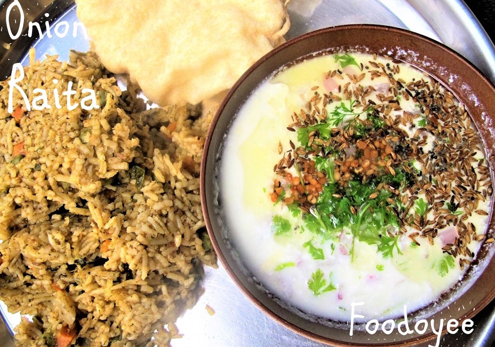 Crunchy Onion Raita