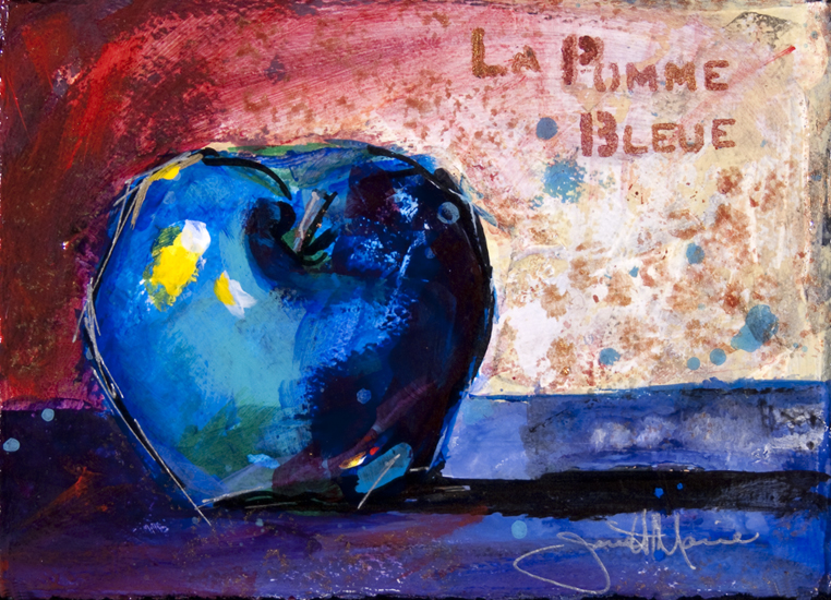 JanettMarie's Little Paintings: All 100 Apple Paintings!