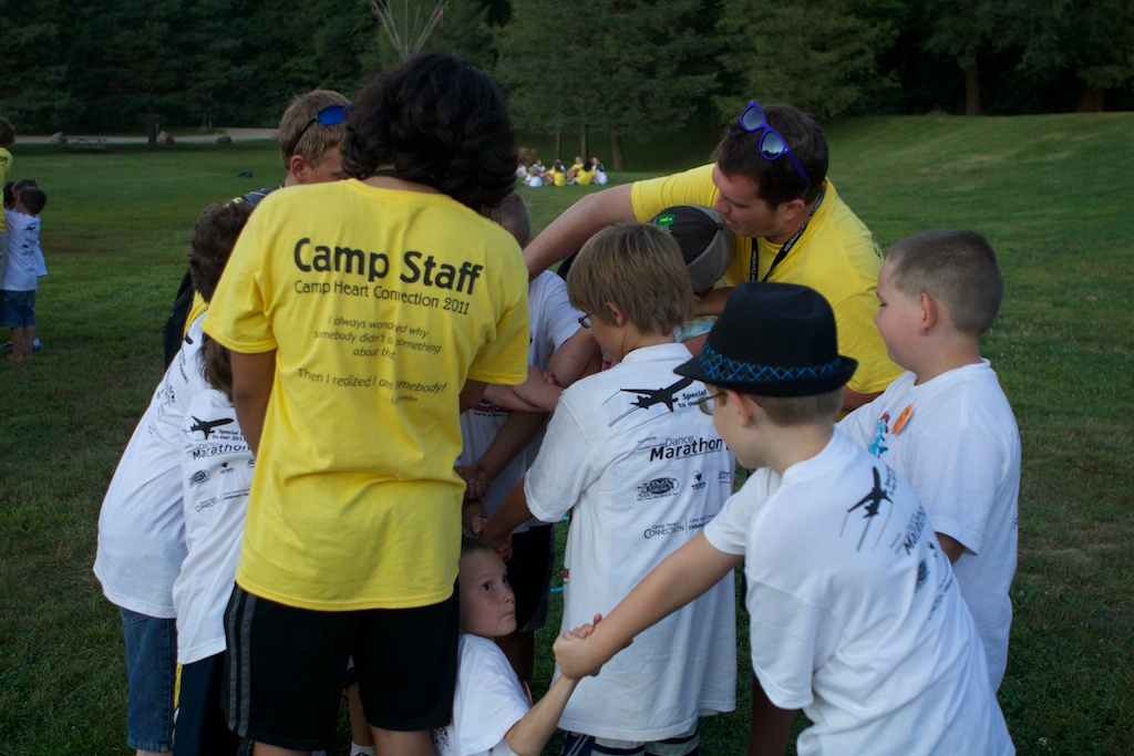 Children's Cancer Connection: Monday at Camp Heart Connection!