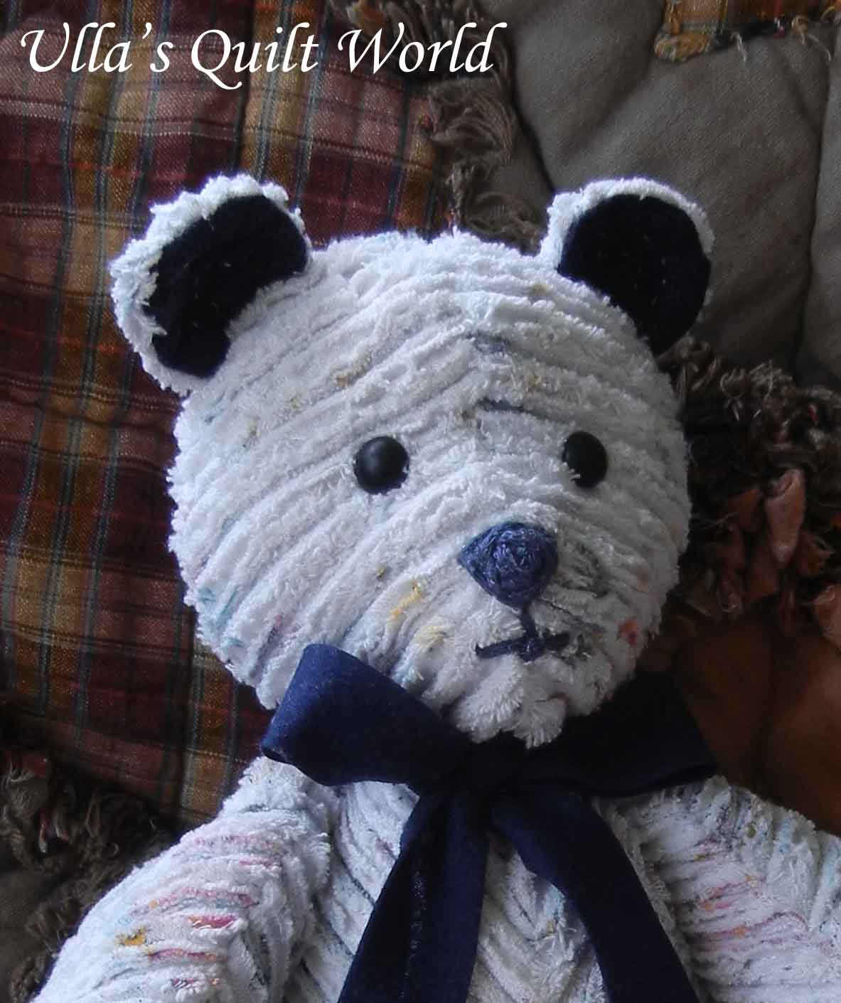 Ulla's Quilt World: Teddy Bear quilt and PATTERN