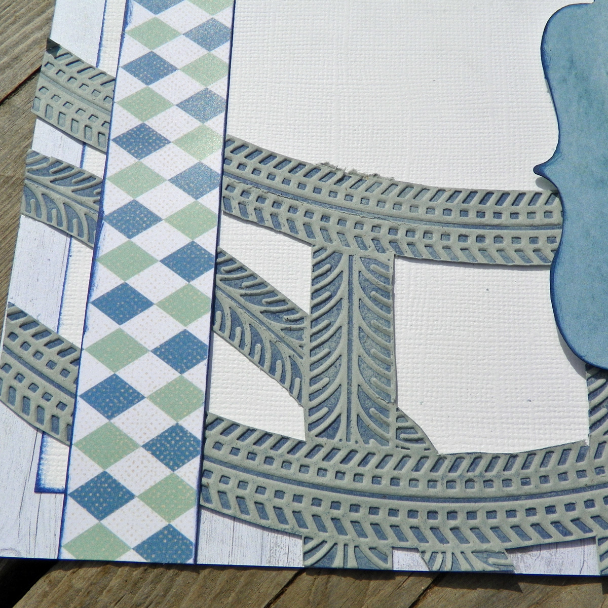 Finding Snippets of Time to Craft: Drive layout featuring Powder Puff ...