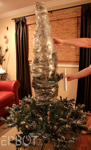 EPBOT: How To Shrink-Wrap Your Christmas Tree For Fun & Profit!