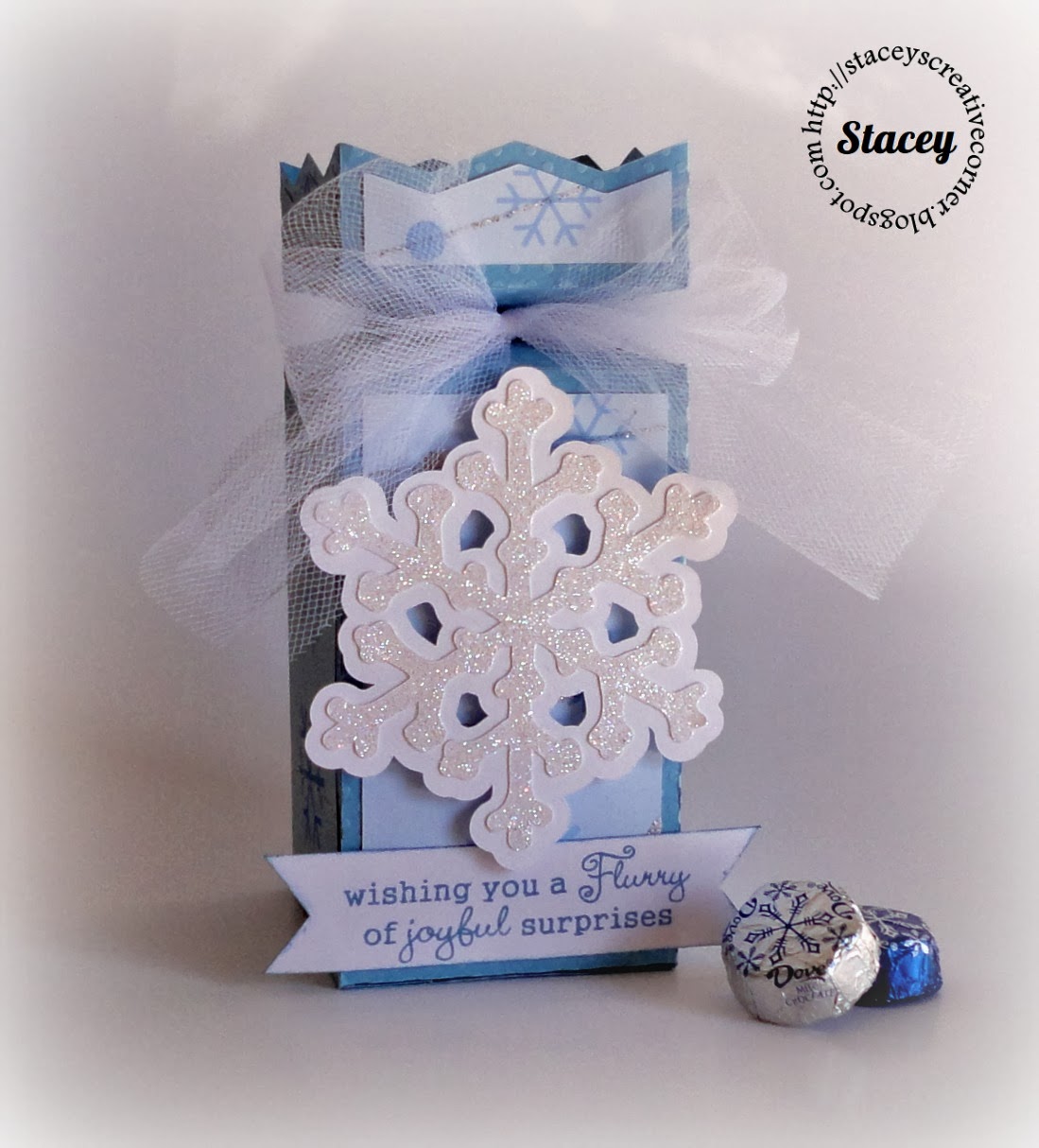 Stacey's Creative Corner: Snowflake Gift Box