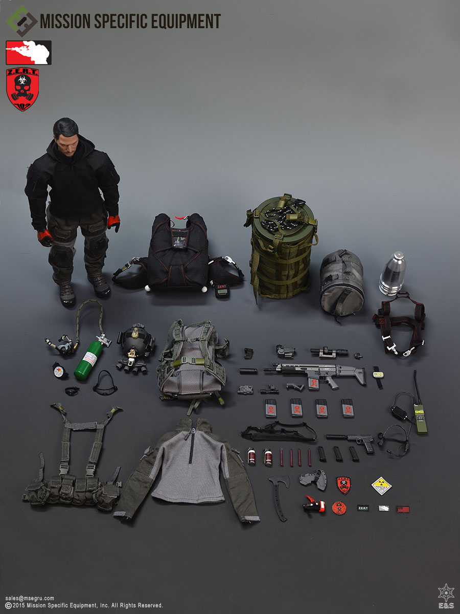 One Sixth Military Figure : E&S Mission Specific Equipment "Halo Nuke ...