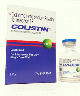 Colistimethate Sodium 1 Million I.U. Powder for Solution for Injection ...