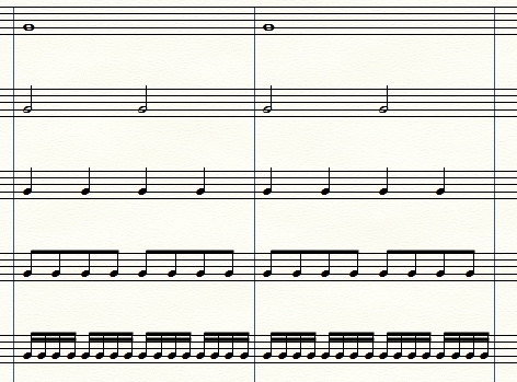 MaZuRa को blue music: Mengenal not balok