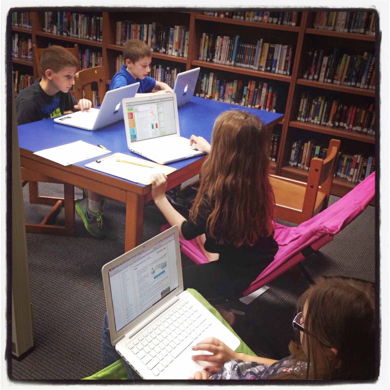 The Library Voice: 3rd Grade Kicks Off Their First PBL Project ...