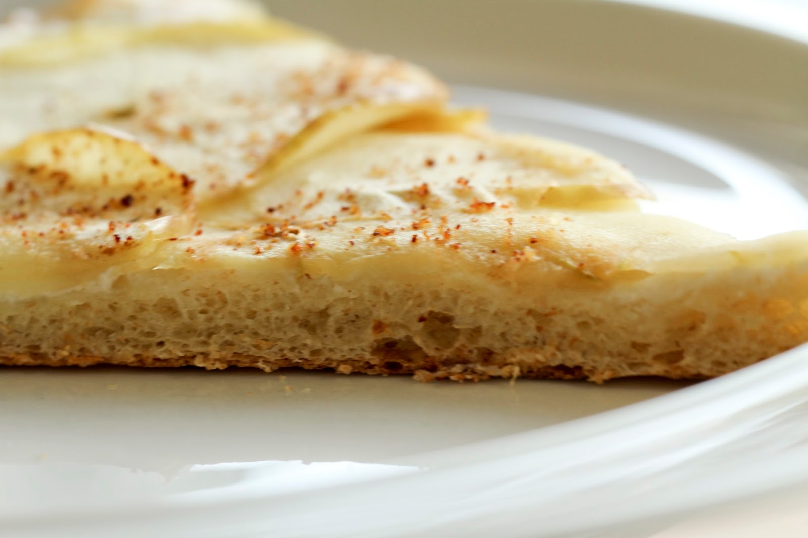 Apple Tarte Flambée - Ever Open Sauce