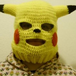 Funny Things!: Pikachu Mask for Robbers