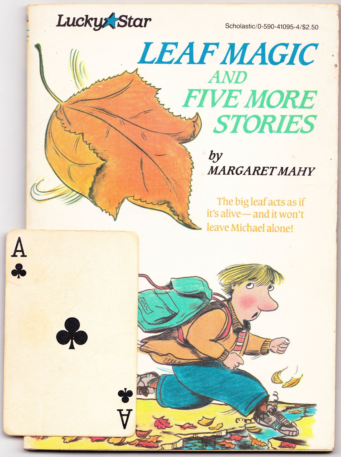 Papergreat: This bookmark from a 1980s Scholastic book is just aces