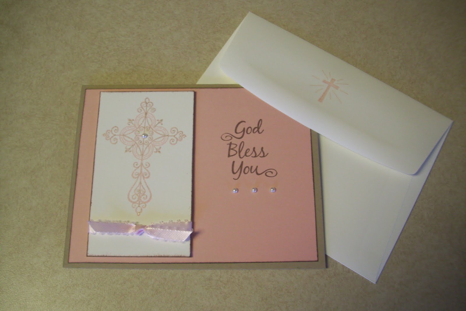 The Creative Desk: First Communion Card