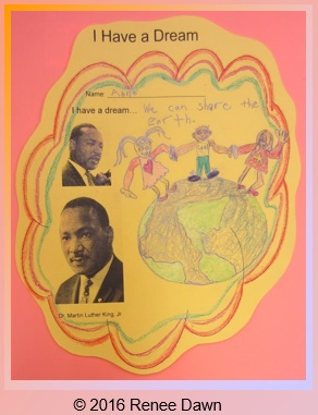 Teacher Ink: Martin Luther King Art