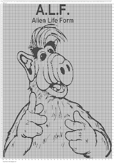 Cro Knit Inspired Creations By Luvs2knit: Alf Charts