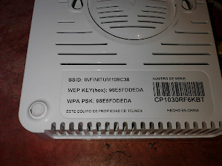 Cual es La: Cual es la wep key