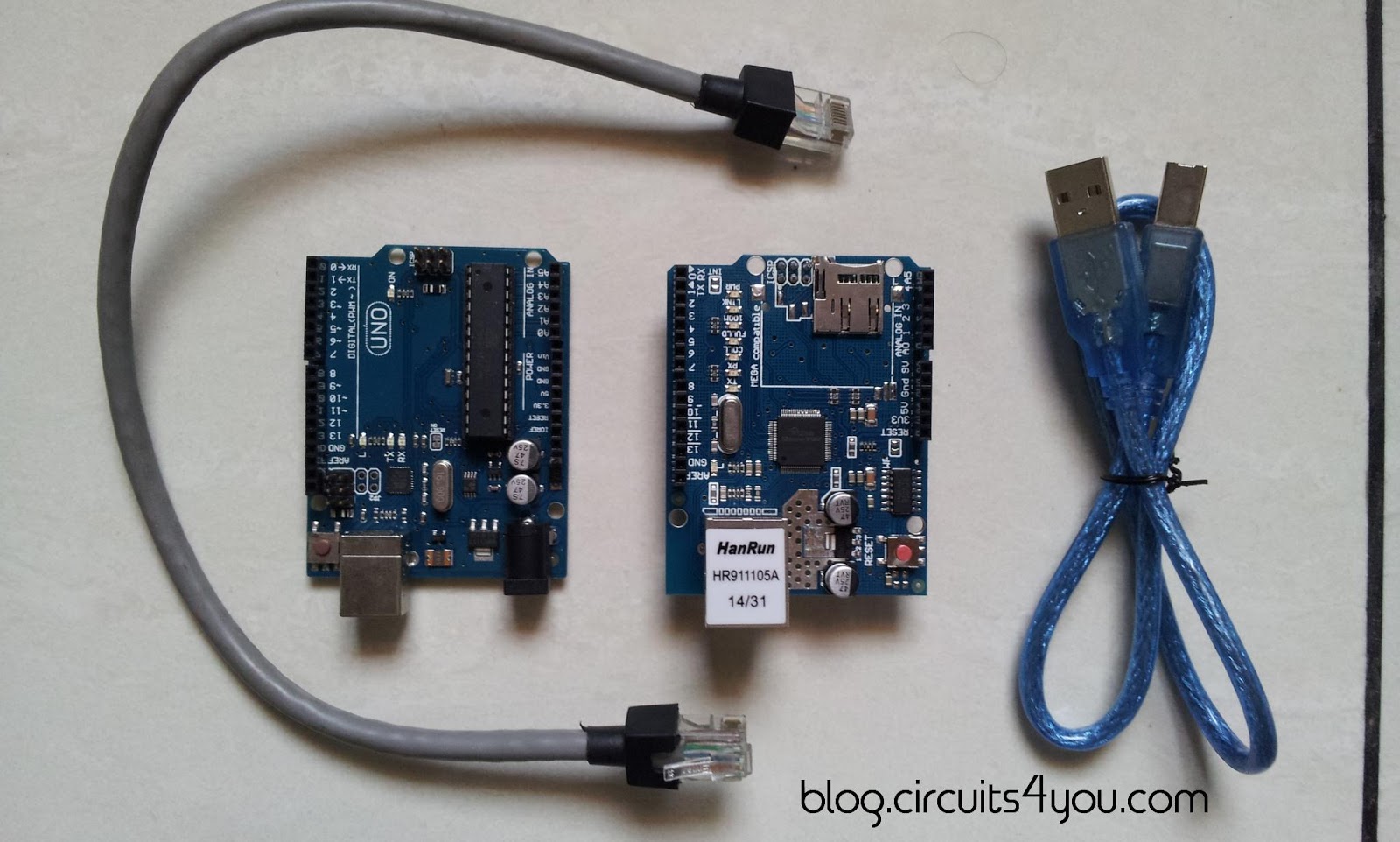 Web Server Using Ethernet Shield