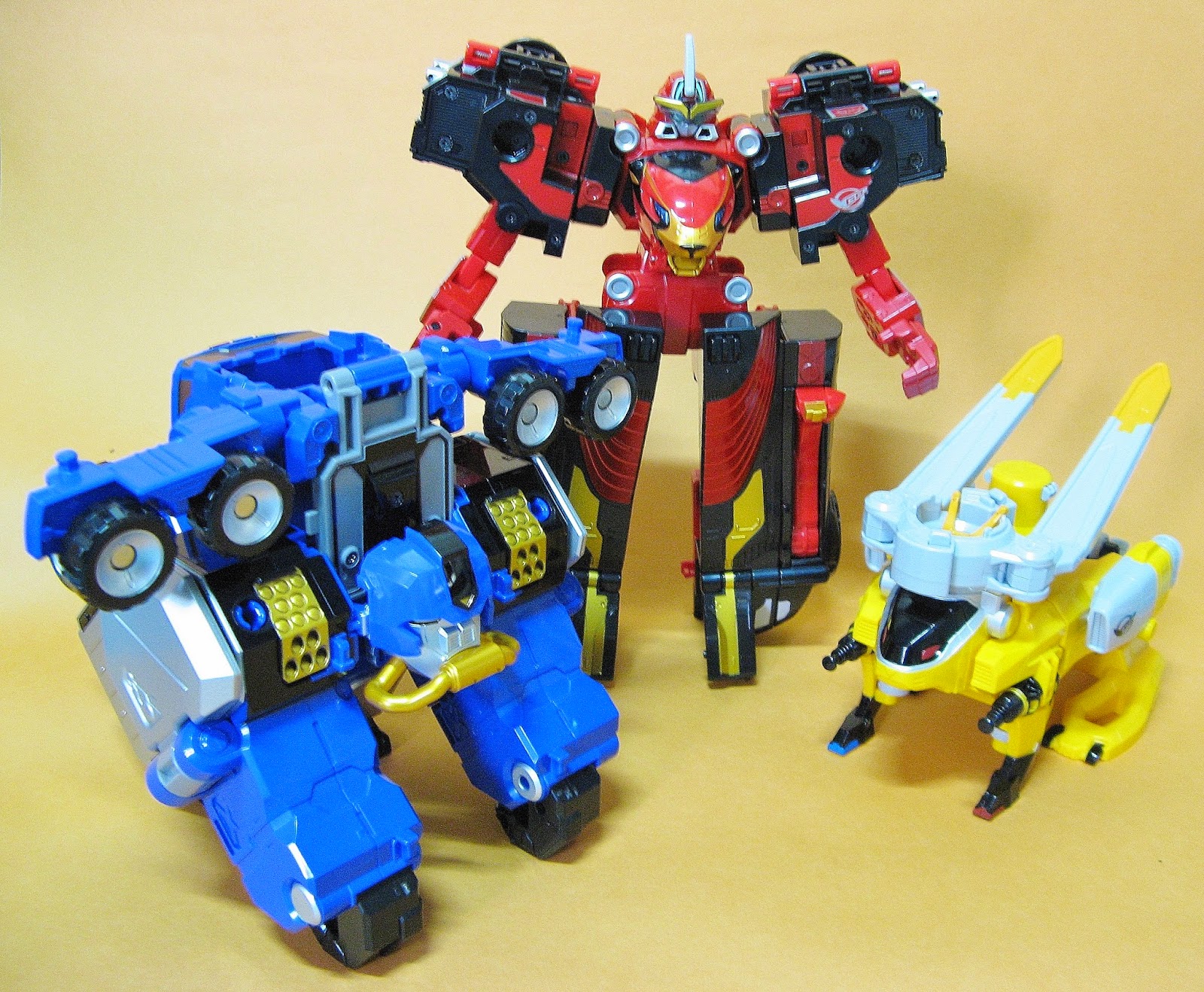 特命戰隊GO BUSTERS特命者 GO BUSTER ON 特命(合體)王(DX CB-01, GT-02 & RH-03)