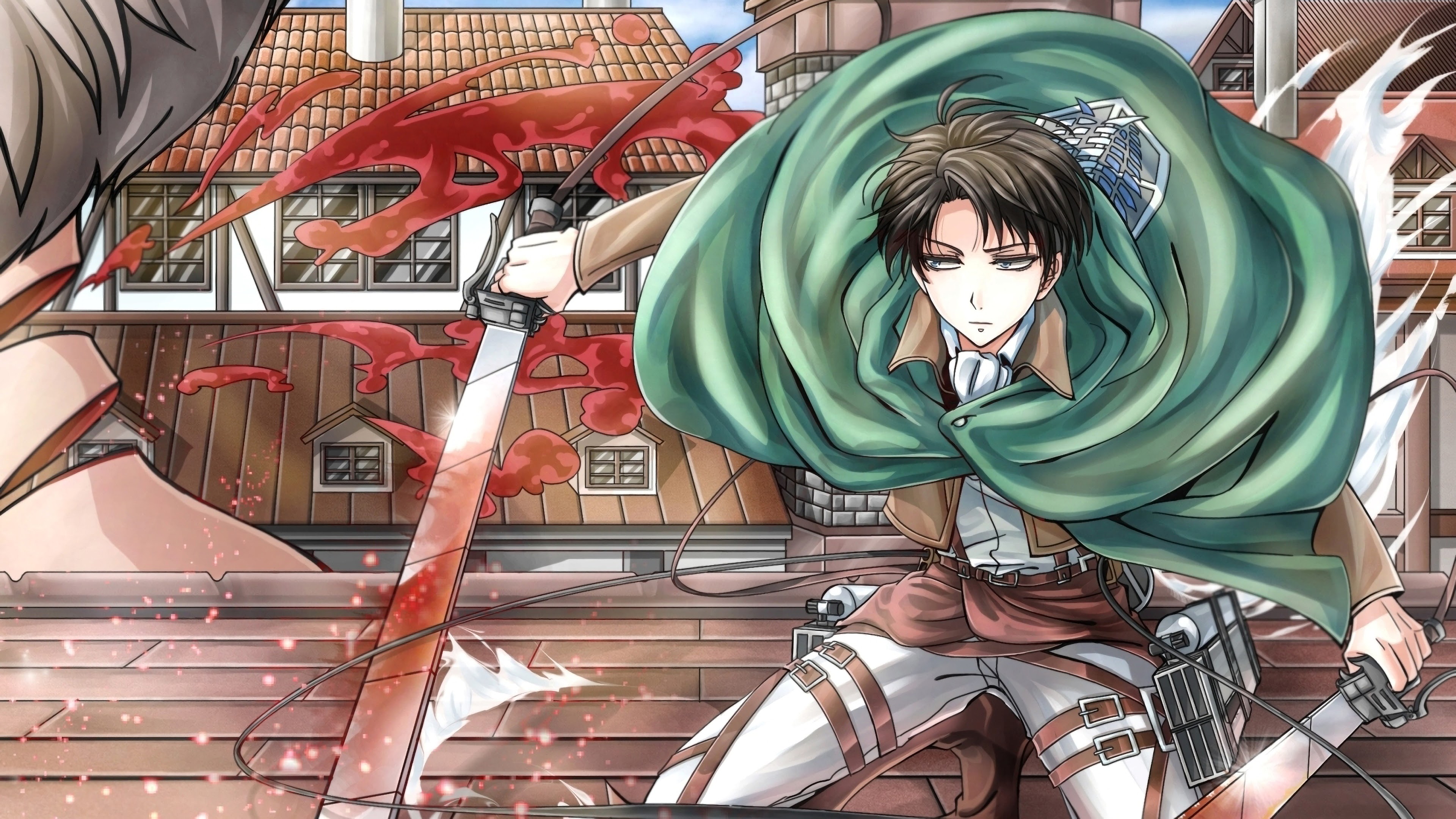 Levi, Attack on Titan, 4K, #72 Wallpaper iPhone Phone