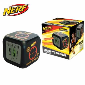 Urban Taggers.: Nerf Shoot-to-snooze alarm clock