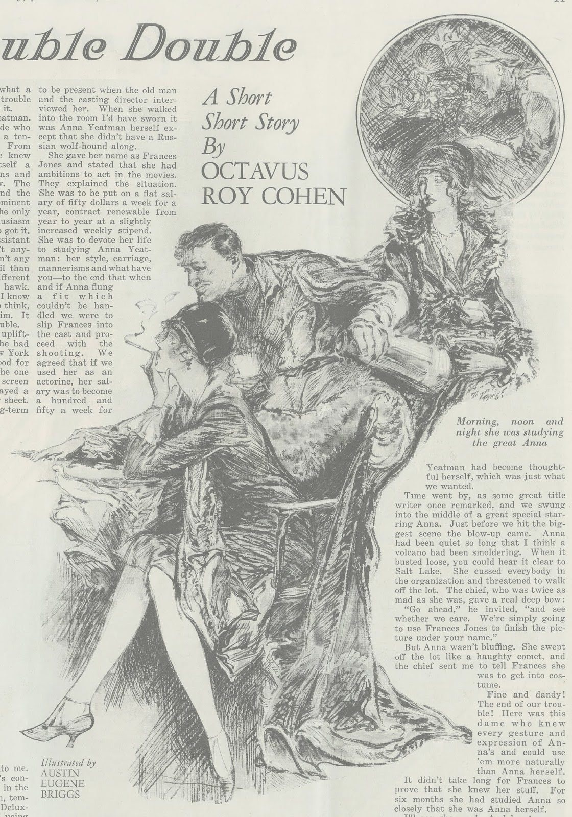 ILLUSTRATION ART: AUSTIN BRIGGS RETURNS TO WHERE HE STARTED