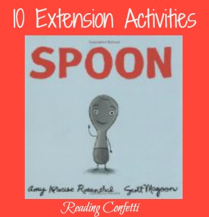 10 Extension Activities for Spoon: October VBC ~ Reading Confetti