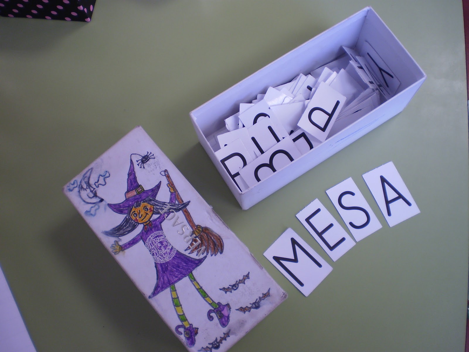 VIC.ARTISTAS: CAJAS DE LAS LETRAS