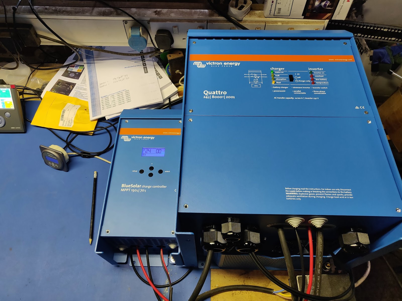 Tatra Overland Truck Build: victron energy Inverter system