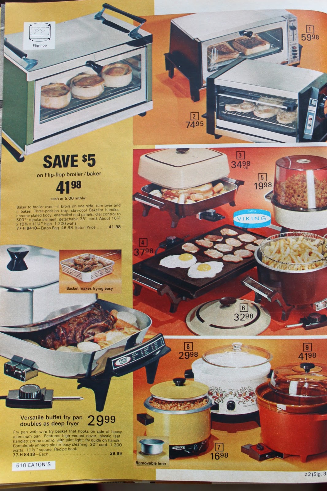A Little Bit of Everything: 1975 Kitchen Style