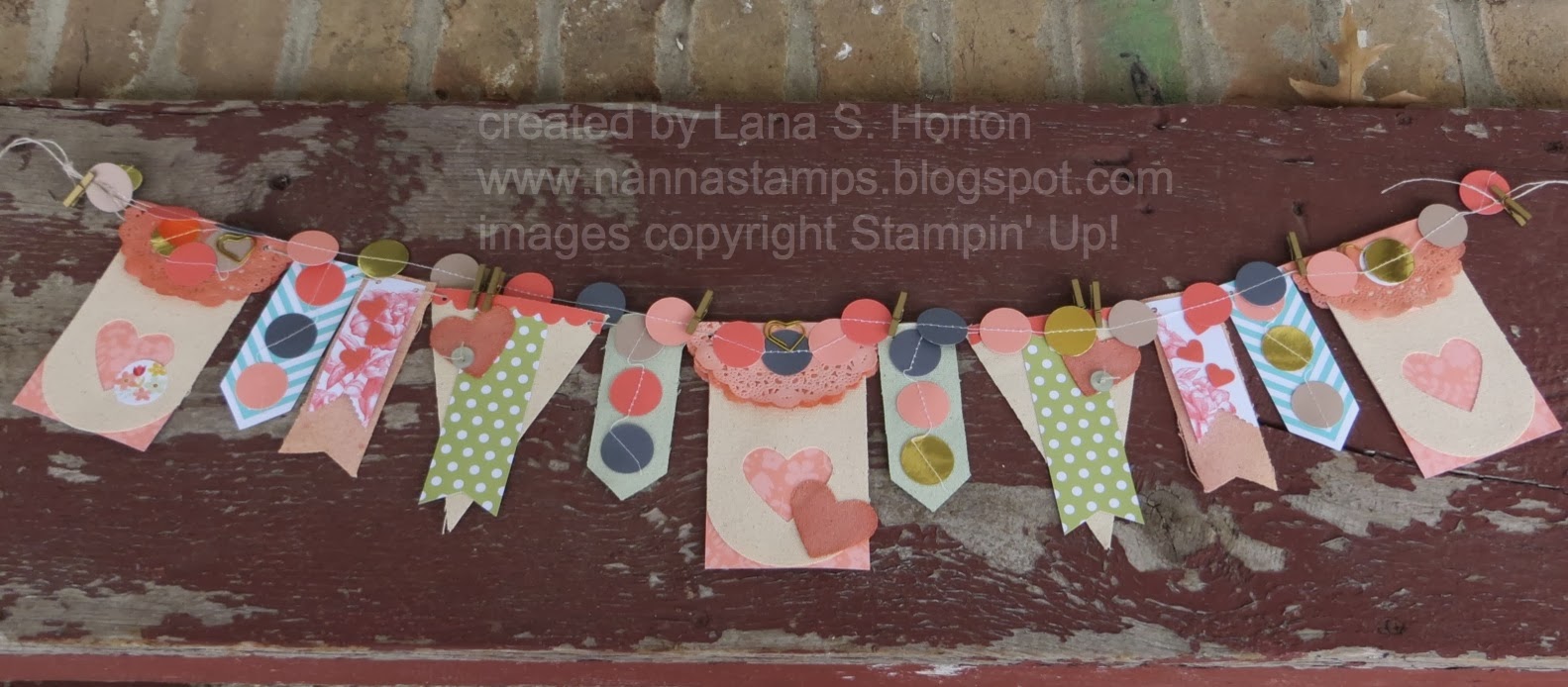 Stamping with Nanna: The Cutest Little Banner