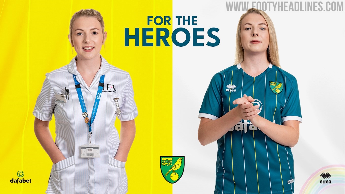 Norwich City 20-21 Away Kit Released - Footy Headlines