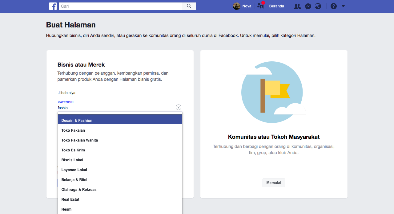 cara membuat halaman facebook untuk jualan 2018 - Blog Arviantino