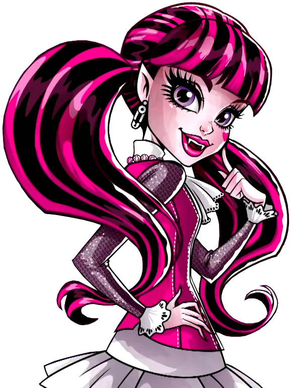 Todo sobre Monster High: Artwork/PNG de Draculaura