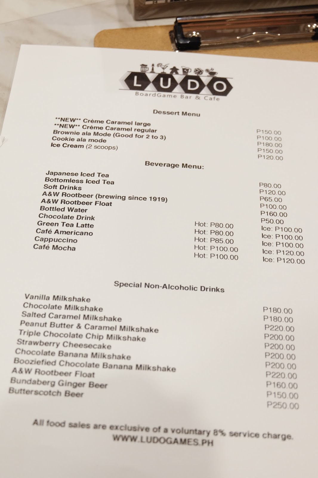 Ludo Boardgame Bar & Cafe, Makati - The Foodinista