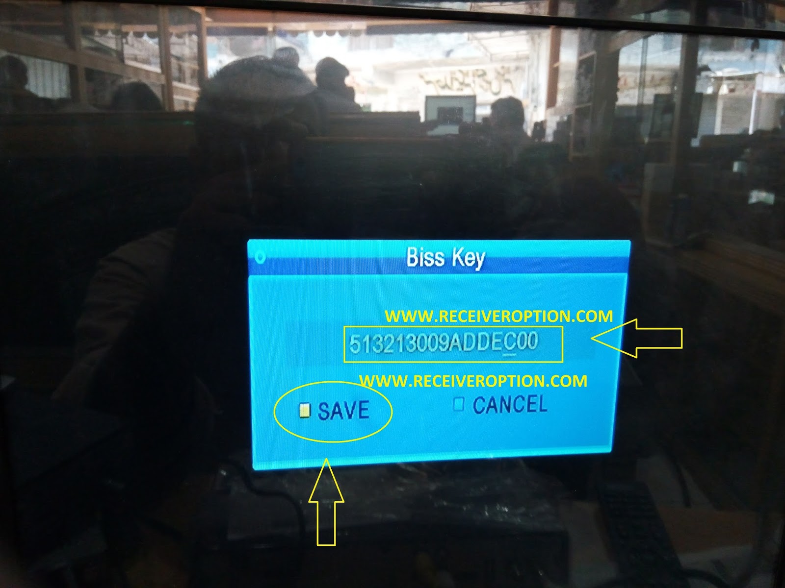STAR TRACT 550 GOLD HD RECEIVER BISS KEY OPTION - HOW TO ENTER BISS KEY ...