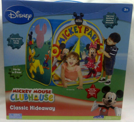 Mom Kids Planet: Mickey Mouse Classic Hideaway Tent