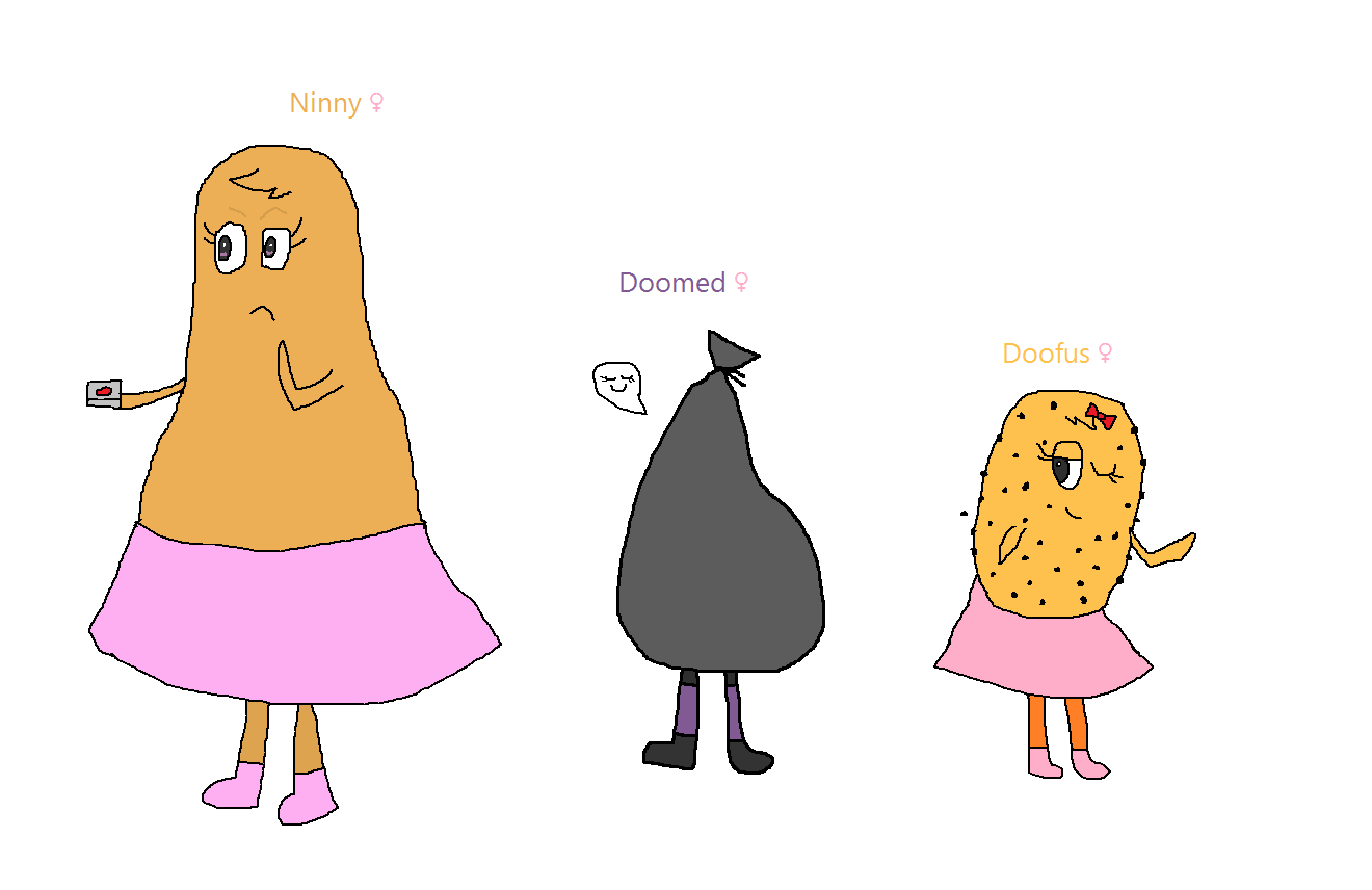 Isabelle's Blog world of toy: Dumb ways to die females named characters