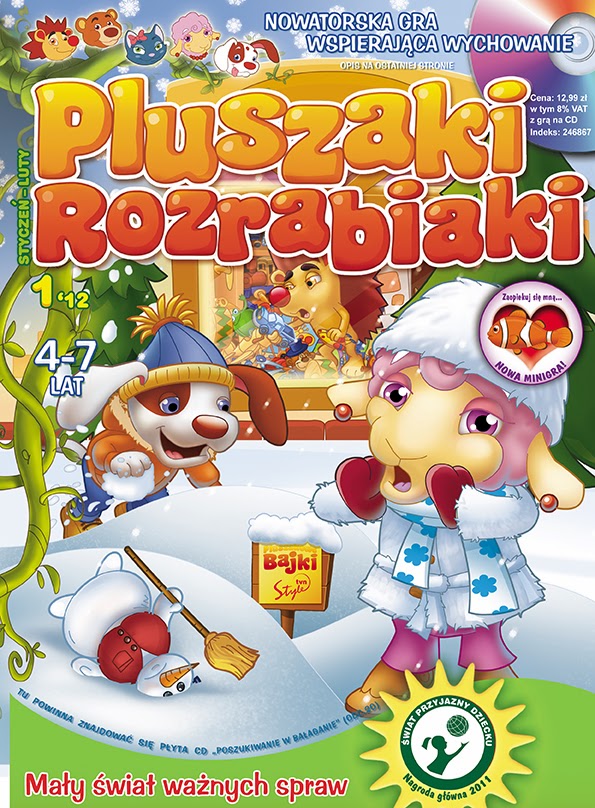 Pluszaki Rozrabiaki - ilustracja okładkowa, ilustracje,elementy graficzne