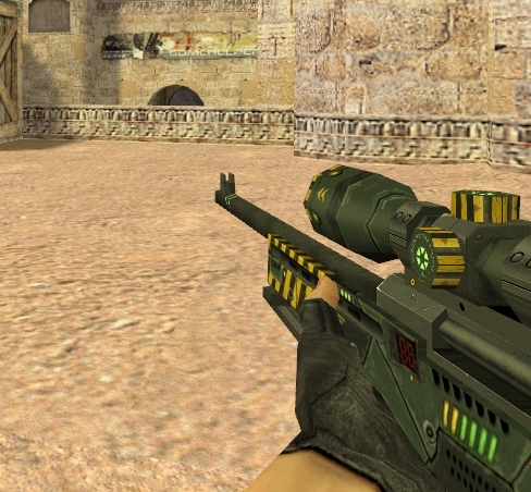 Skin AWP - Phobos (CS:GO) para CS 1.6 - CS Revo!