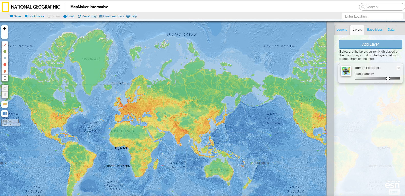 Free Technology For Teachers How To Create Share And Print Thematic Maps Free Technology For Teachers How To Create Share And Print Thematic Maps