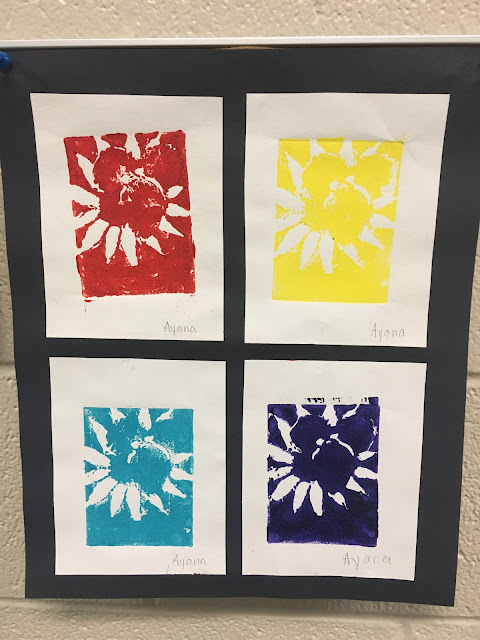 the ART of learning: Block Print Making