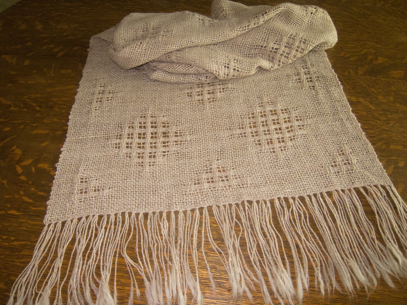Deanna's Weaving: New Shawls and a Scarf from the Thrums