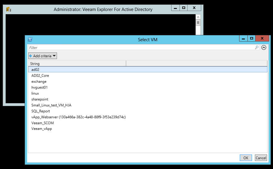 Timos Techie Corner Powershell Wrapper For Beta Veeam Explorer For