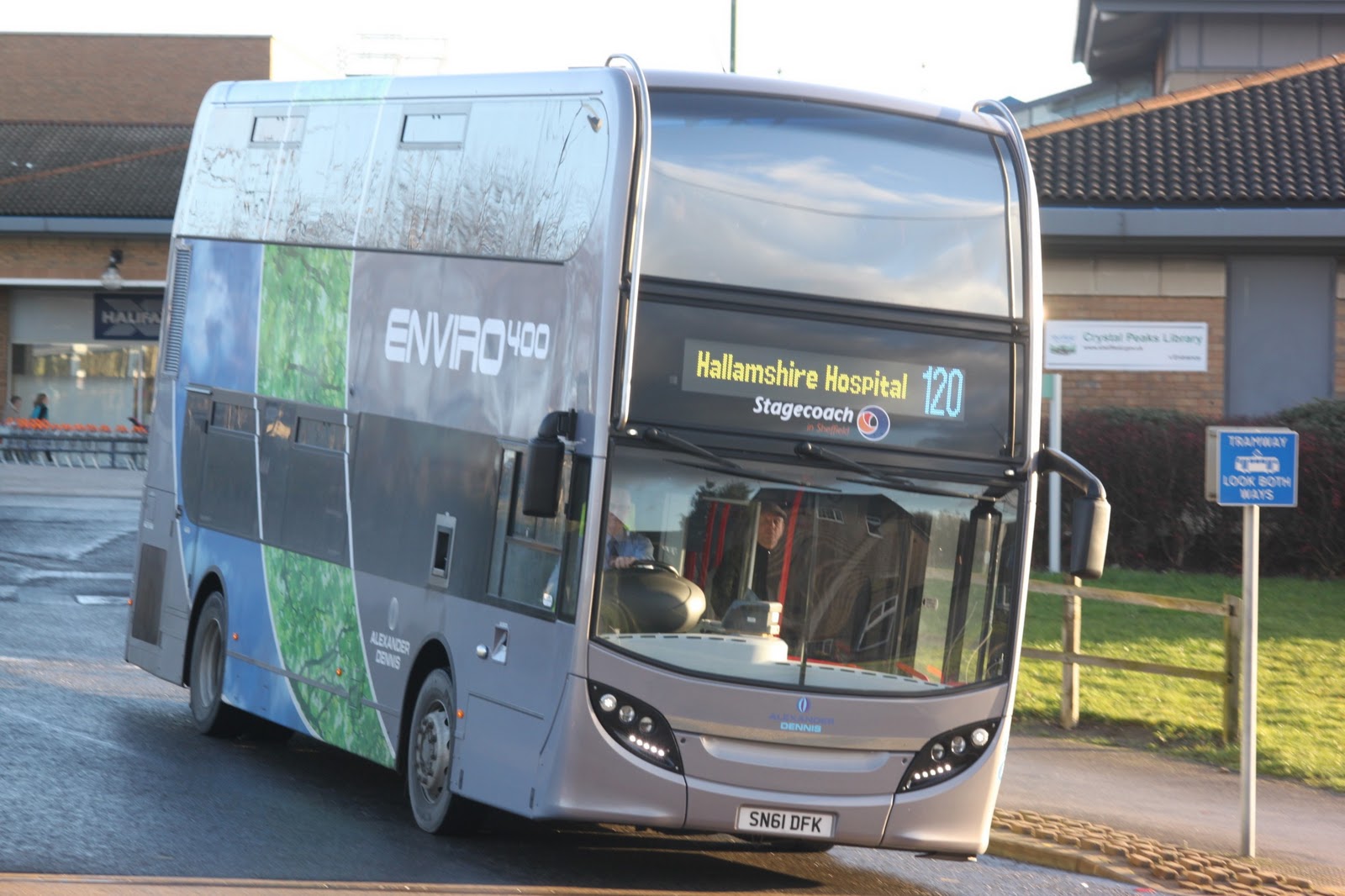 jamie's bus blog: Trent barton trial's a hybrid decker