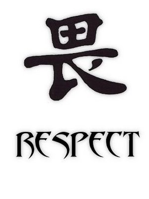 Read Em' and Weep!: Chinese Symbol for Respect