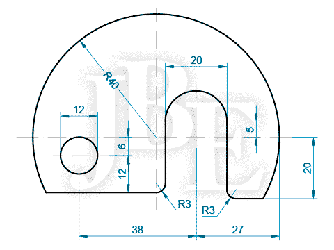 AutoCAD para todos: Ejercicio 07 - AutoCAD Básico (Video)