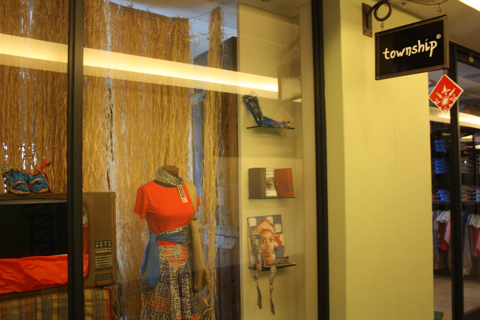 funky African clothing shop